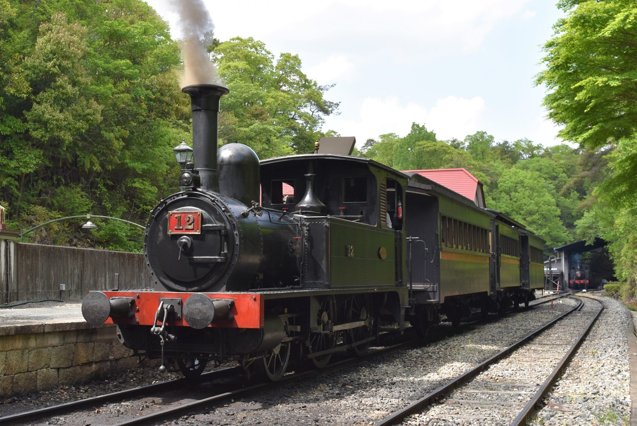 動態保存されている国内最古のSL！「12号」が明治村を駆け抜ける勇姿に感動｜メイジノオト